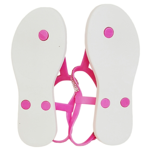 bebe | Shoes | Nwt Bebe Authentic Girls Pink Flats Sandals | Poshmark